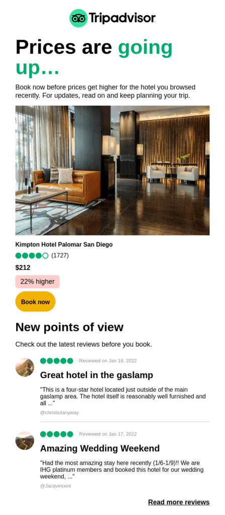 13 Hotel Email Marketing Ideas & Strategies | Sender