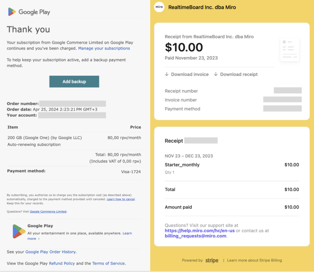 10 Best Transactional Email Templates: Examples & Inspiration | Sender