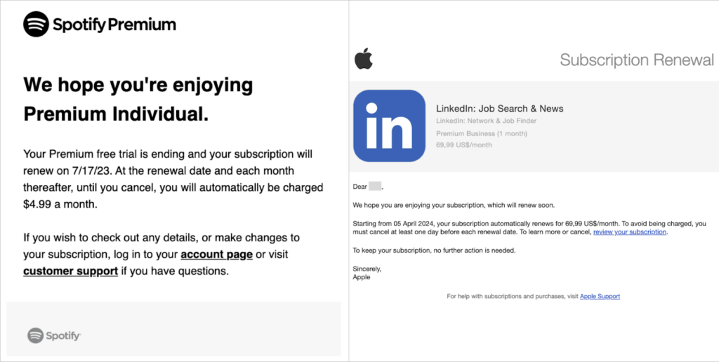 10 Best Transactional Email Templates: Examples & Inspiration | Sender