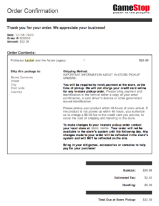 7 Order Confirmation Email Template Examples | Sender