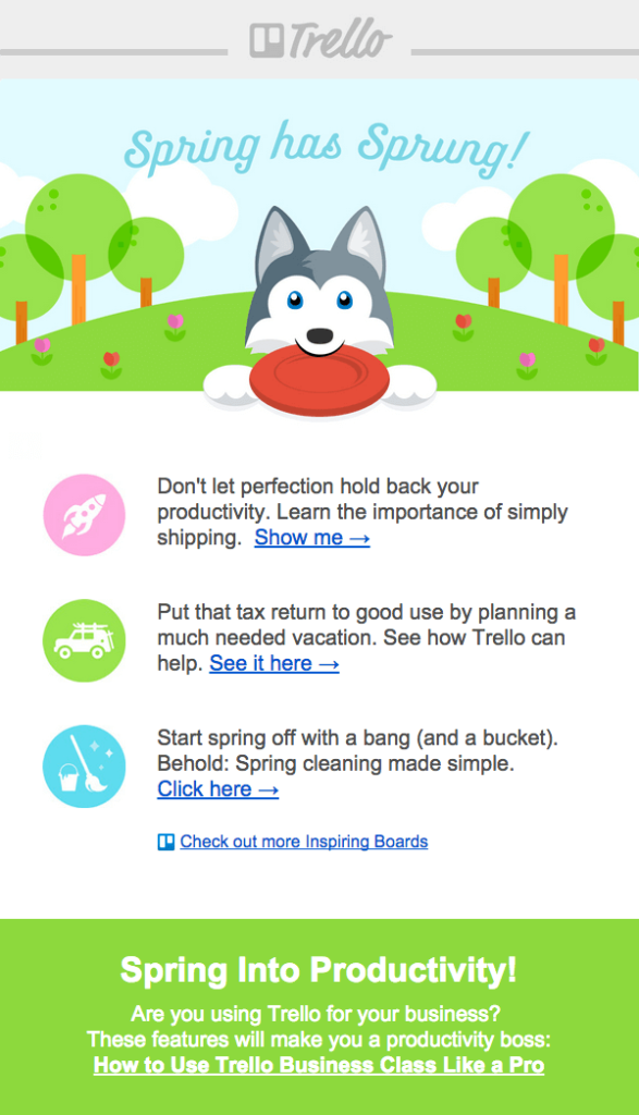 9 Inspiring Spring Newsletter Ideas & Campaign Examples | Sender