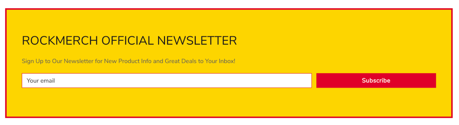 13 Newsletter Signup Examples & How to Create an Effective Form | Sender