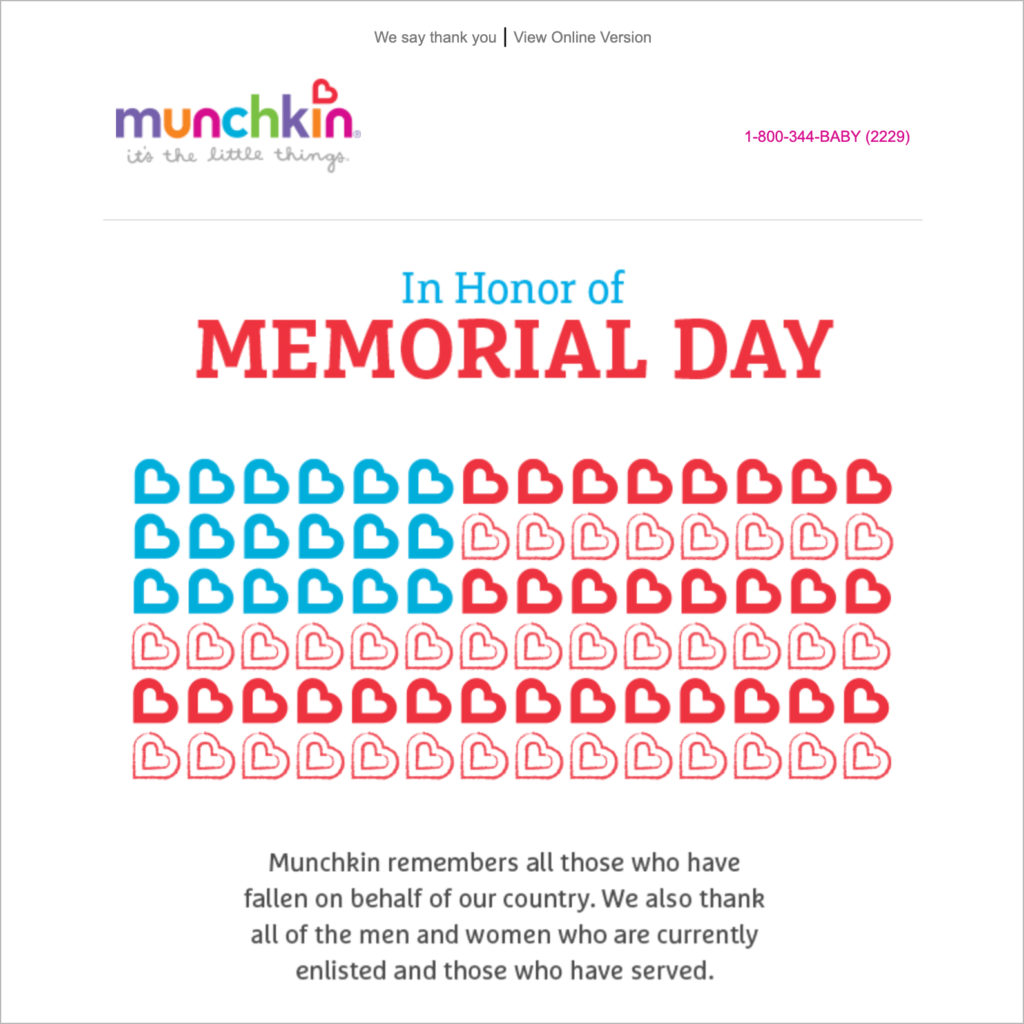 10 Best Memorial Day Email Examples to Boost Results | Sender