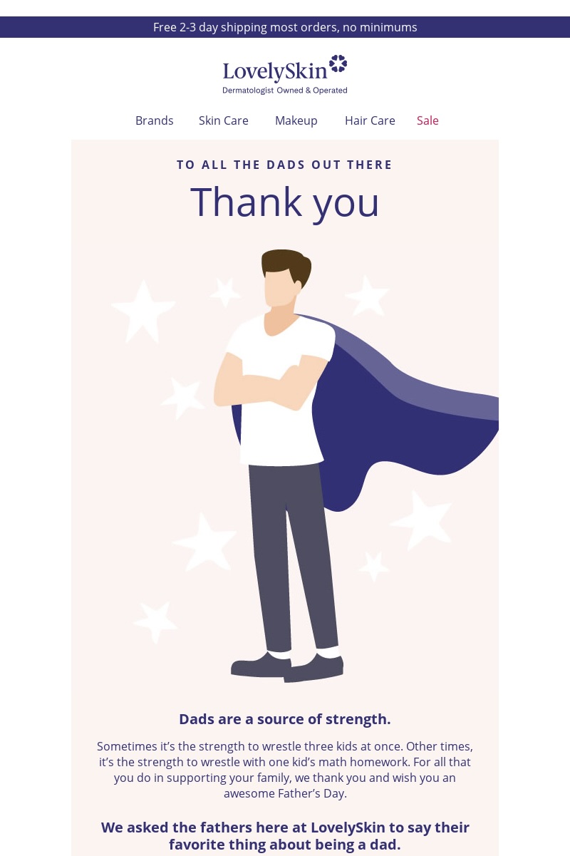 10 Father’s Day Email Examples to Delight Your Clients | Sender