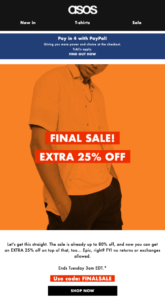 10 Flash Sale Email Examples & Subject Lines | Sender