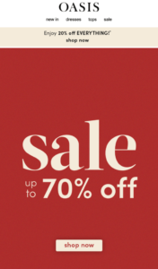 10 Flash Sale Email Examples & Subject Lines | Sender