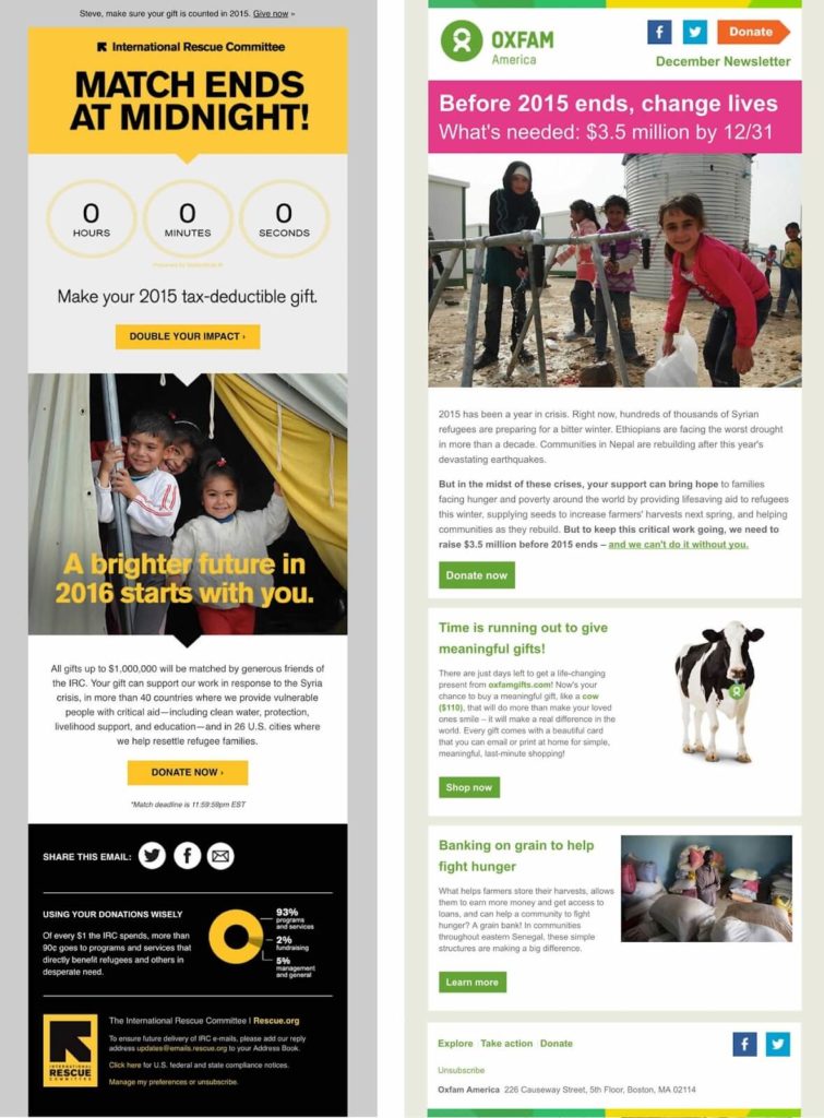 7 Nonprofit Newsletter Template Examples Sender