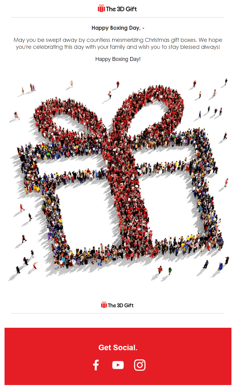 20 Christmas Newsletter Ideas & Examples to Amaze Customers | Sender