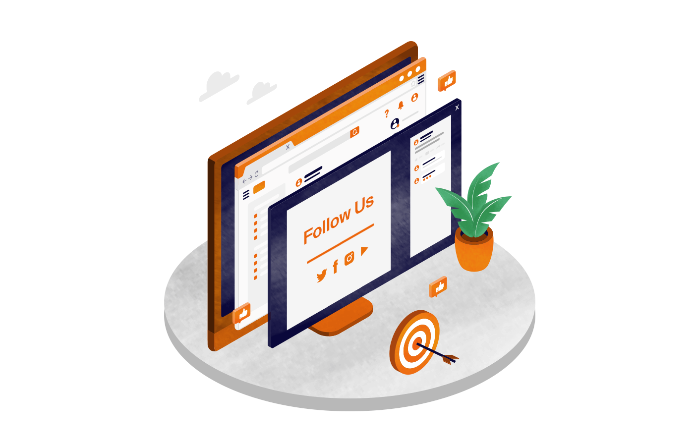 7 Follow Us On Social Media Invite Email Examples Tips Sender