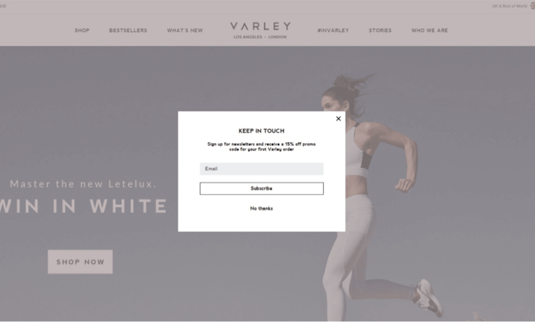 40+ Newsletter Popup Design Examples That Inspire | Sender