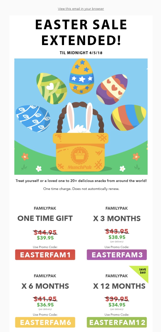 Easter Emails: 25+ Eggs-cellent Examples & Templates | Sender