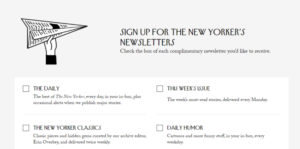20 Newsletter Popup Examples (Email Subscription) | Sender
