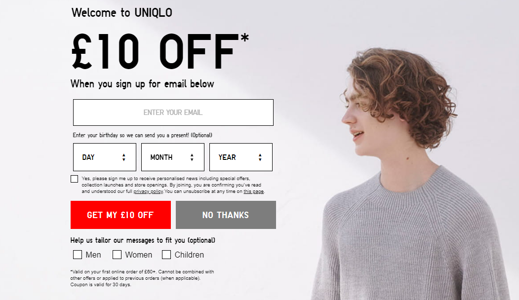 20 Newsletter Popup Examples (Email Subscription) | Sender