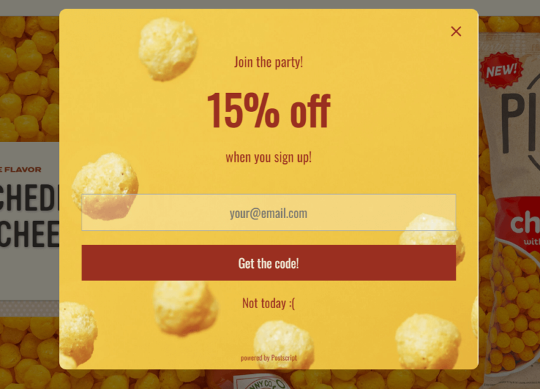40+ Newsletter Popup Design Examples That Inspire | Sender