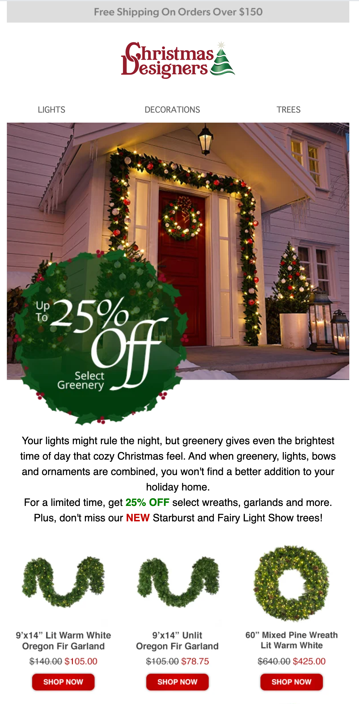 20+ Christmas Newsletter Ideas & Examples | Sender