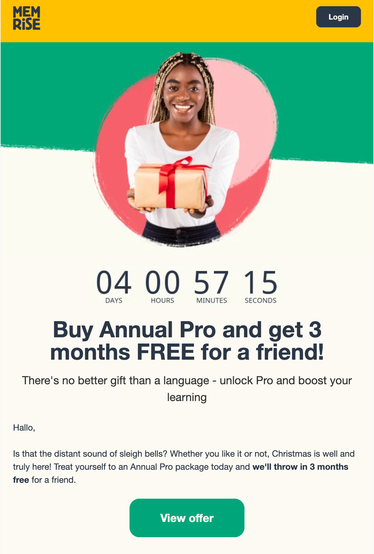 20+ Christmas Newsletter Ideas & Examples | Sender