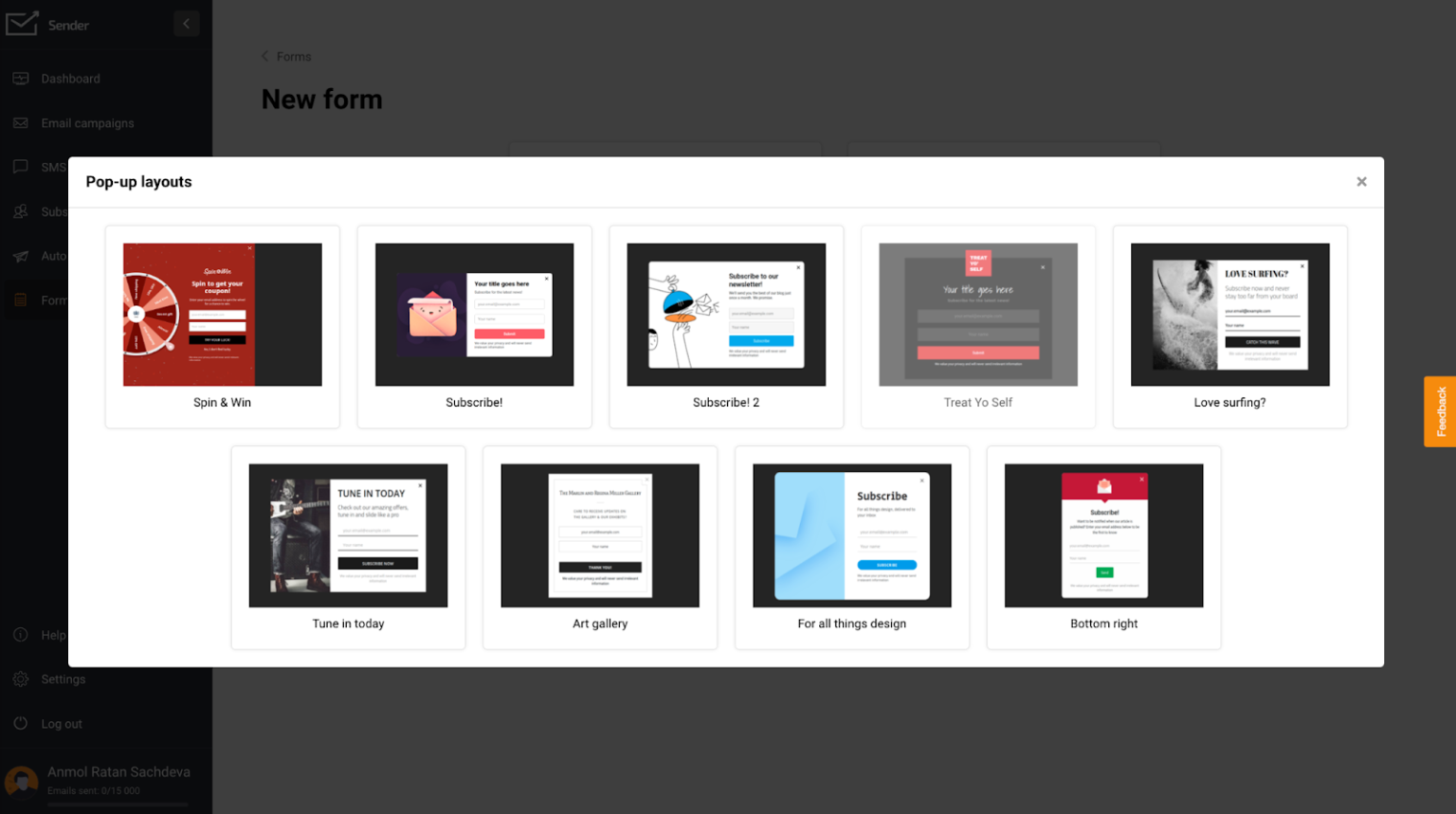 13 Newsletter Signup Examples & How to Create an Effective Form | Sender