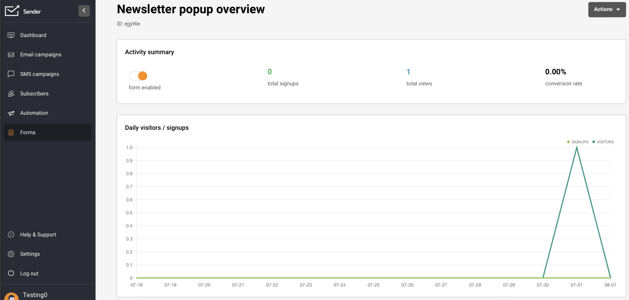 New Feature Alert: QR Code for Email List Building | Sender
