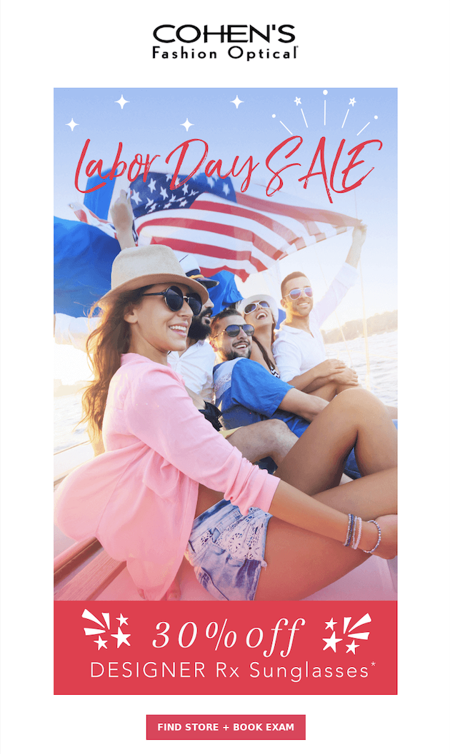 10+ Labor Day Email Examples to Drive Sales This Season | Sender