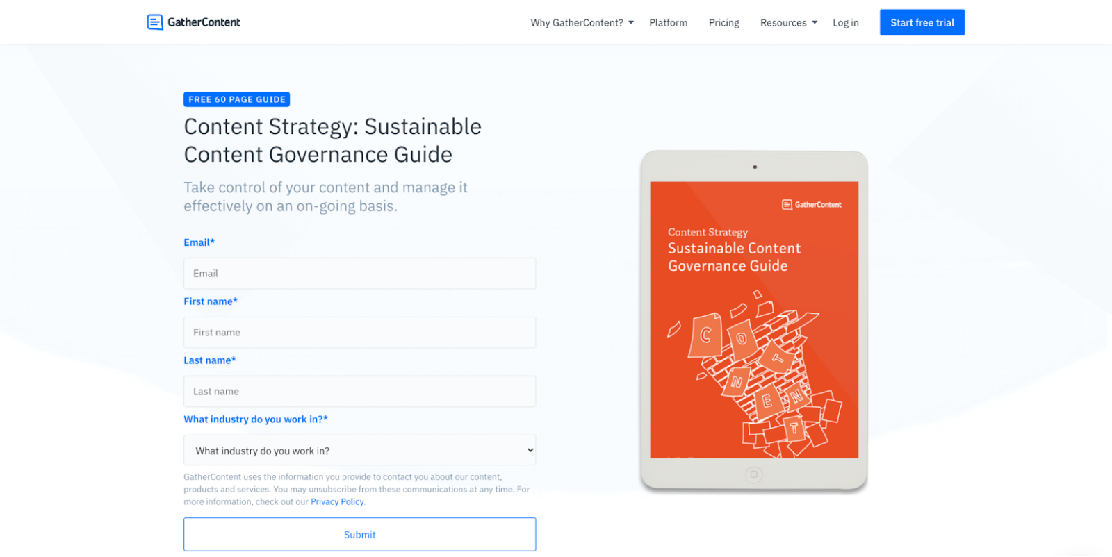 What is a Squeeze Page? Definition, Examples | Sender