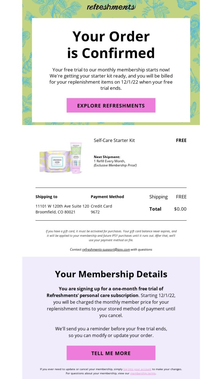 Confirmation Email: Perfect Templates for Any Scenario | Sender