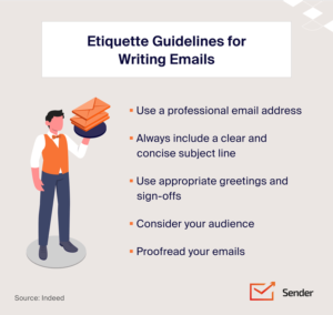 9 Essential Email Etiquette Rules for Professional Communication | Sender